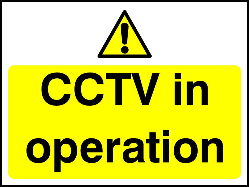 Printable Cctv Signs Uk
